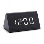 Better Homes & Garden Indoor Tabletop LED Mirrored Digital Alarm Clock ...