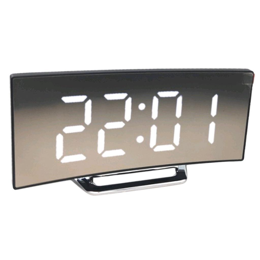 Digital Clock LED with USB Charger Port for Bedrooms Bedside Desk ...