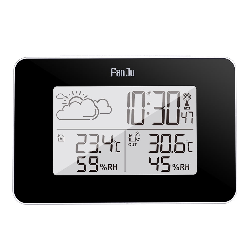 Digital Clock Wireless Weather Clock Backlight Clock Weather Clock ...