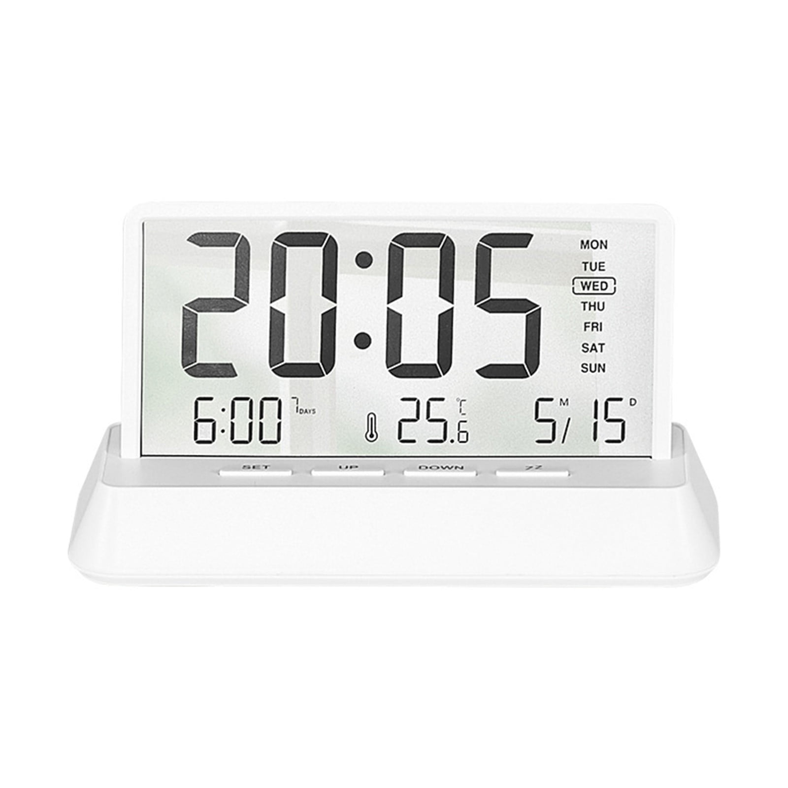 Digital Clocks Large Numbers Battery, Nightstand Clock for Bedroom ...
