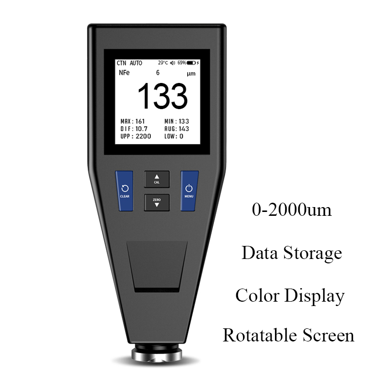 Digital Coating Thickness Gauge Car Paint Thickness Tester Rotation ...