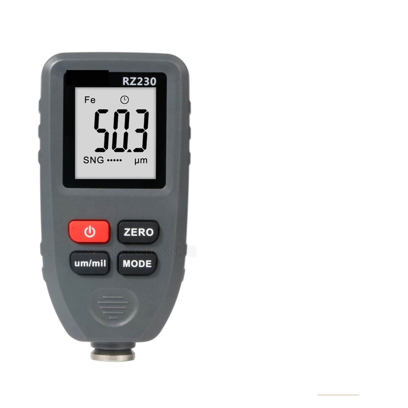 Digital Coating Thickness Gauge Width Measuring Instrument Paint Film ...