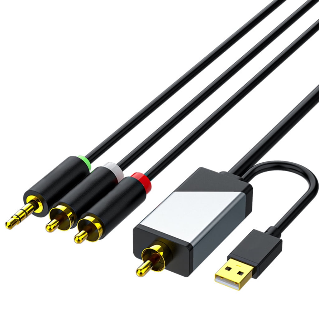 Digital Coax to Analog and 3.5mm Stereo Cable for TVs and Amplifiers ...