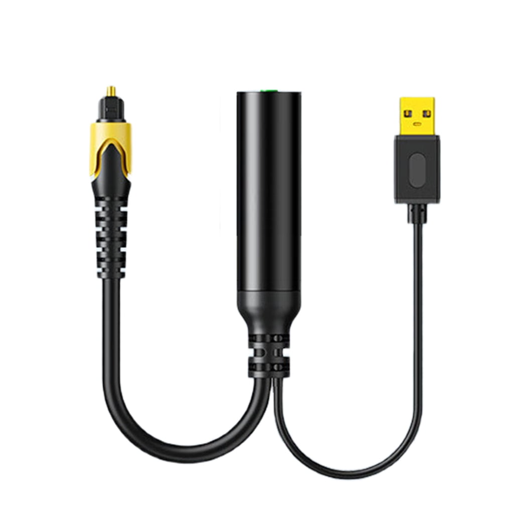 Digital Coaxial Optical to Analog 3.5mm Female Conversion Cable USB ...