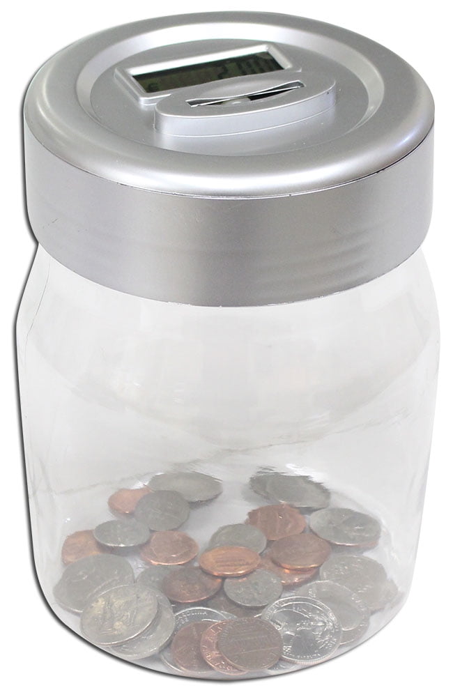 Digital Coin Jar - Keep Track of Your Coins! - Walmart.com