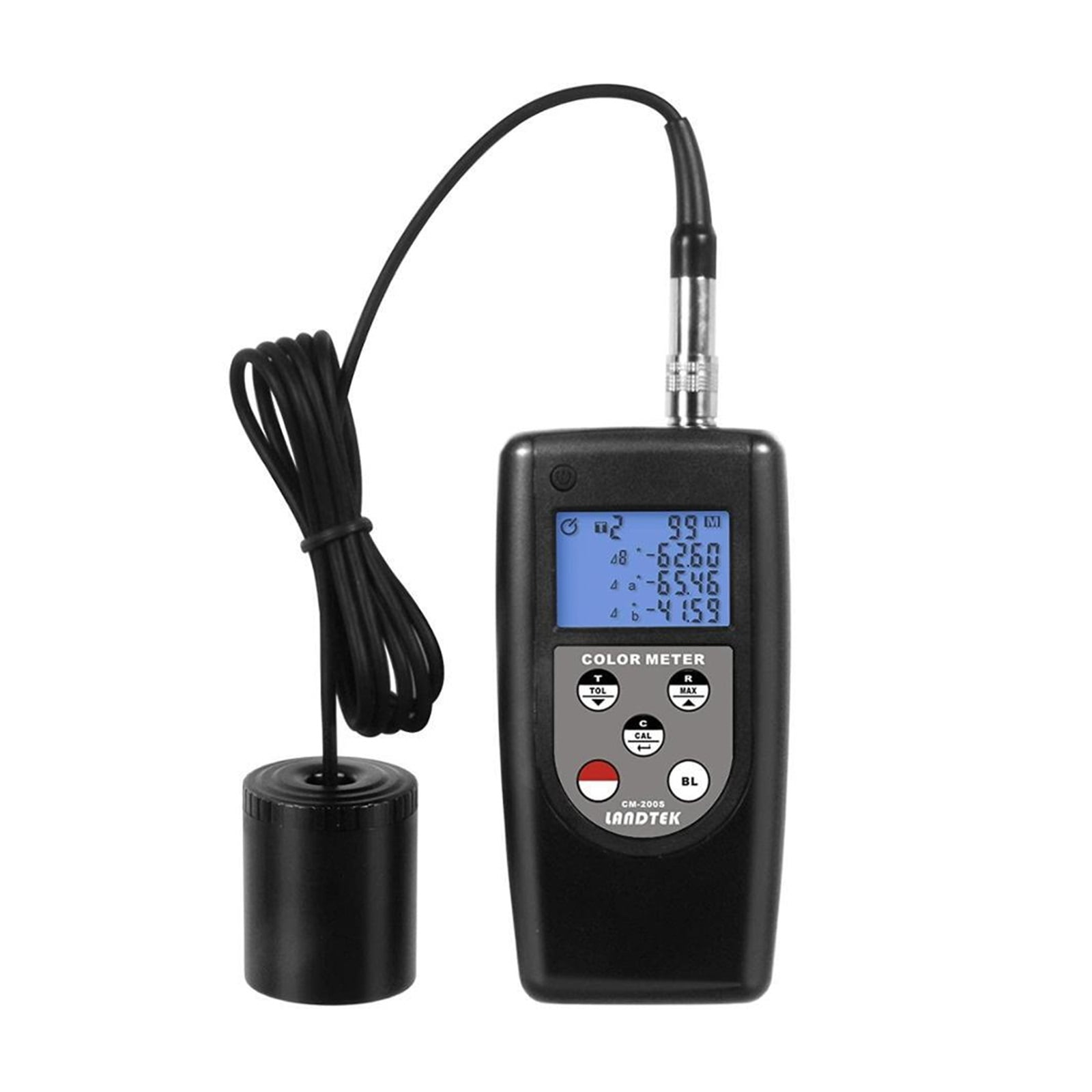 Digital Color Meter Colorimeter With Triple 4 Digit LCD Display Color ...