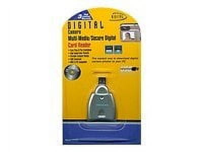 Digital Concepts CR-35 - Card reader (MMC, SD) - USB - Walmart.com