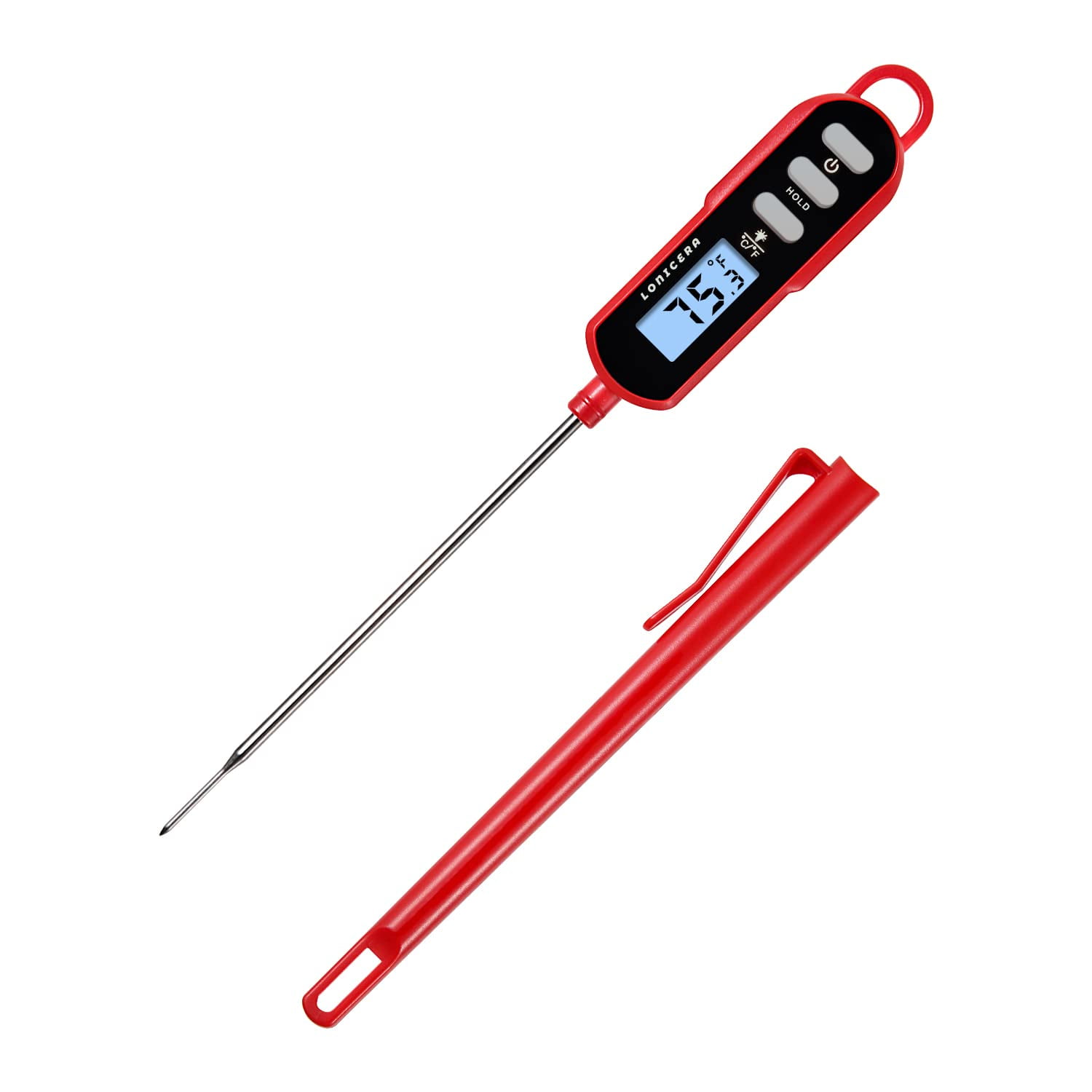 Digital Cooking Thermometer for Bread Baking, Food and Water ...