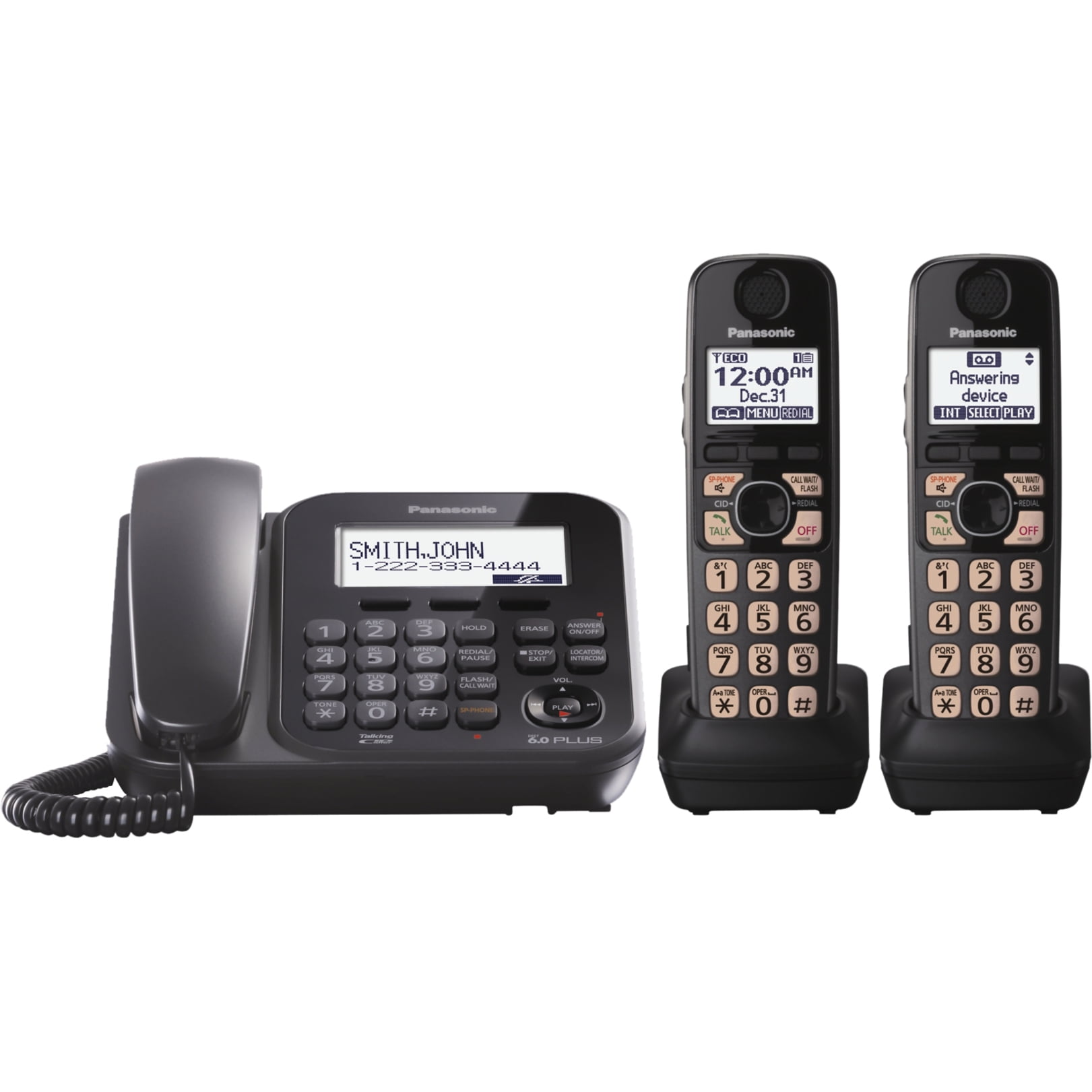 Digital Corded/Cordless Answering System - Walmart.com