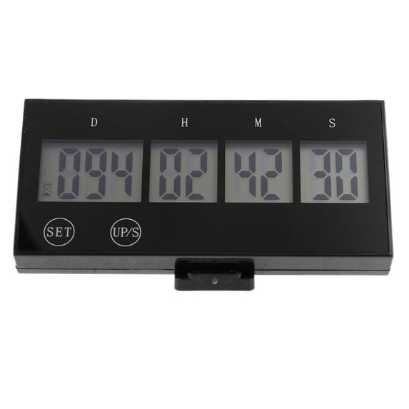 Digital Countdown Days Timer Clock 999 Days Count Down Clock Timer for ...