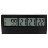 LED Countdown Clock Digital Timer 999 Days Retirement Reusable Clock ...