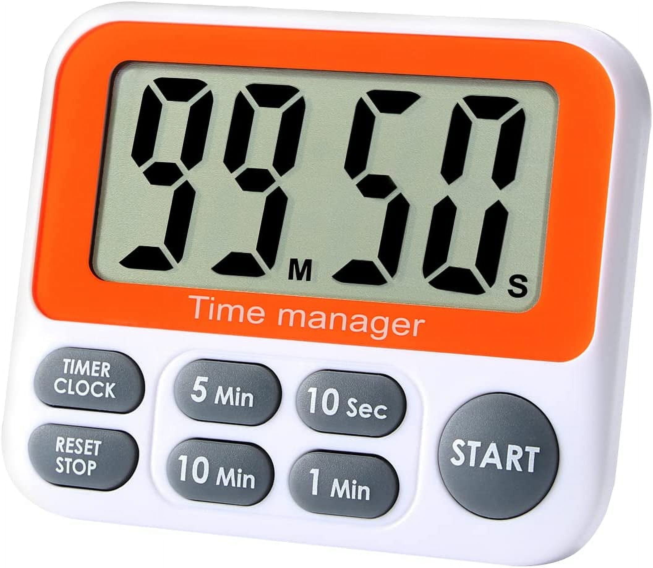 Digital Countdown Kitchen Timer - AIMILAR Count Up Down Magnetic Timer ...