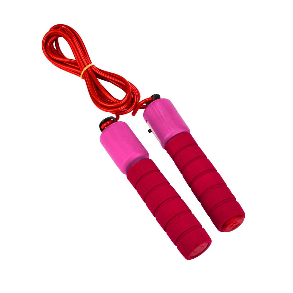 Digital Counting Jump Rope with Electronic Counter Adjustable 2.4m ...