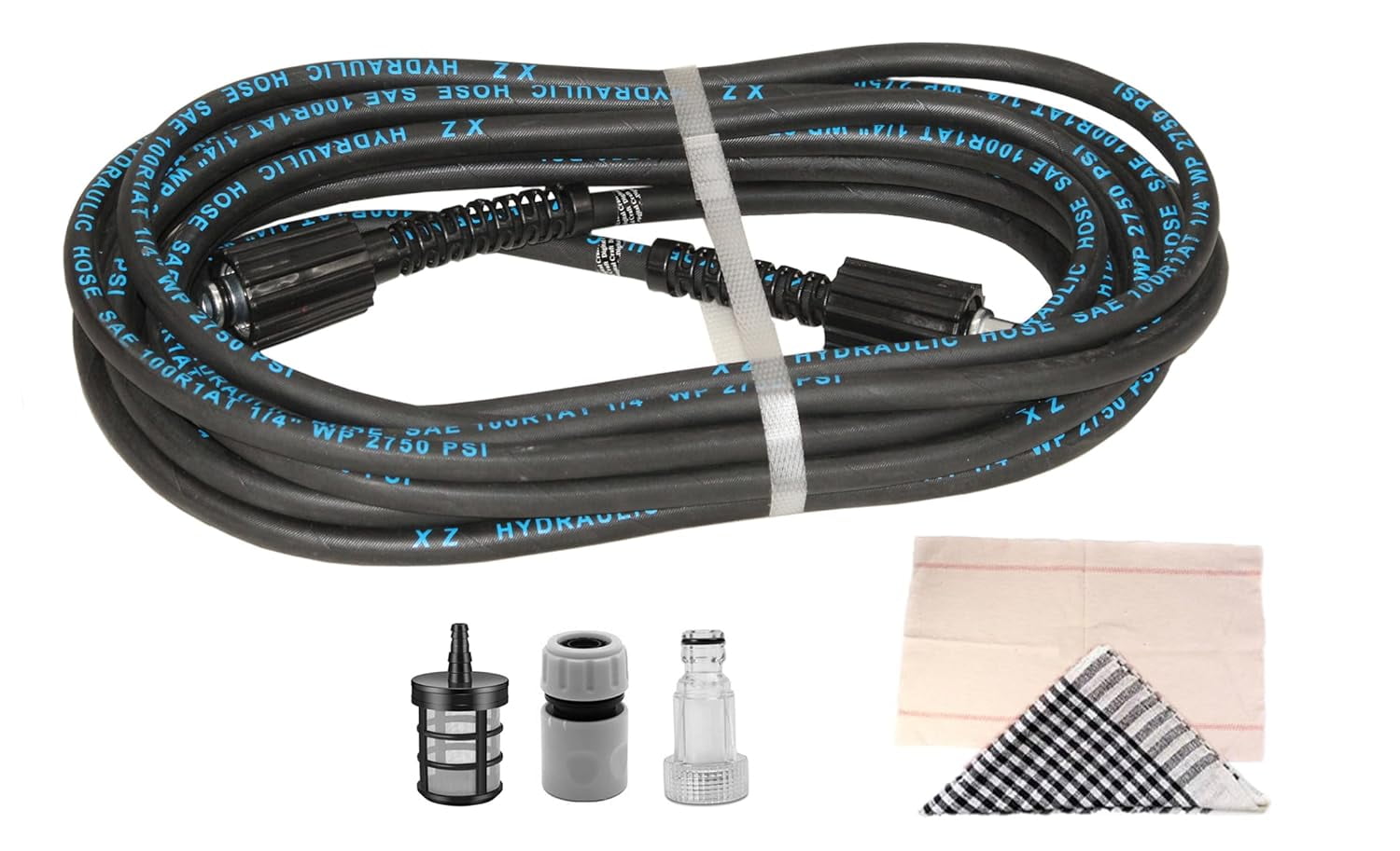Digital Craft Hydraulic Pressure Washer Hose Pipe 2750PSI M2215 14mm ...