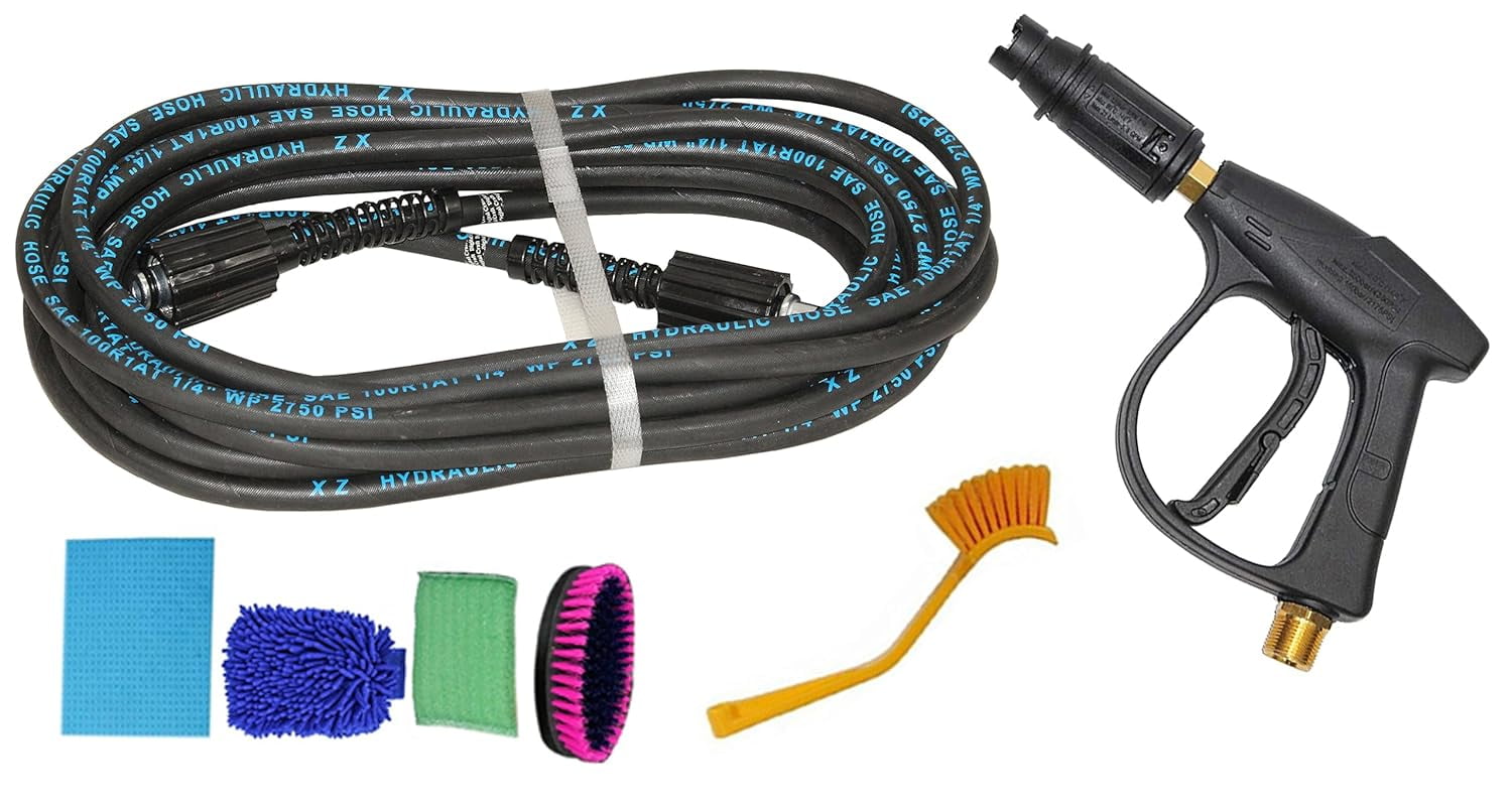 Digital Craft Hydraulic Pressure Washer Hose Pipe 2750PSI M2215 14mm ...