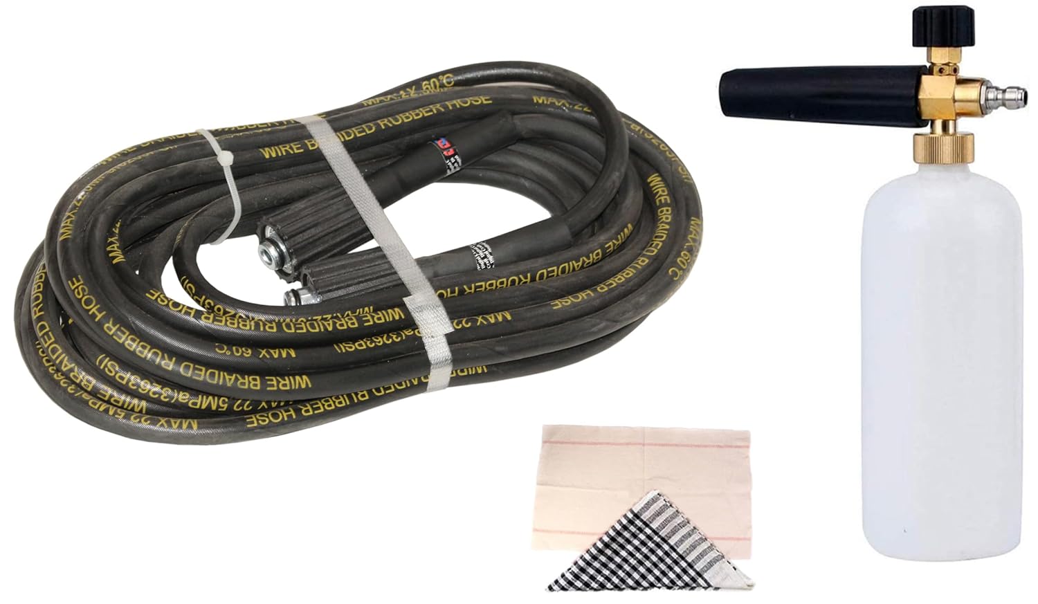 Digital Craft Hydraulic Pressure Washer Hose Pipe 3263PSI M2215 14mm ...