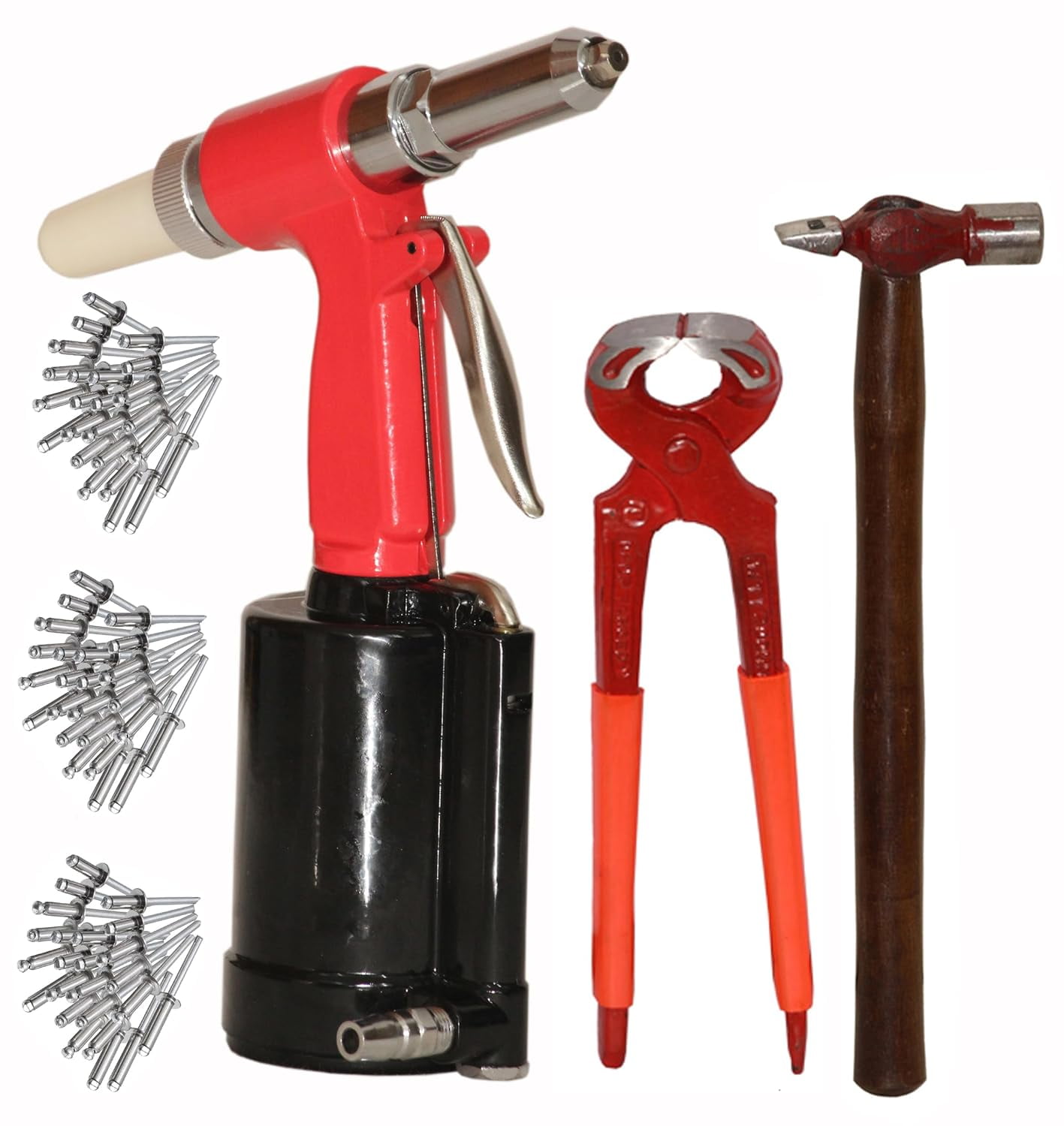 Digital Craft Pneumatic Tool Air Riveter Heavy Duty 24324048mm Capacity ...