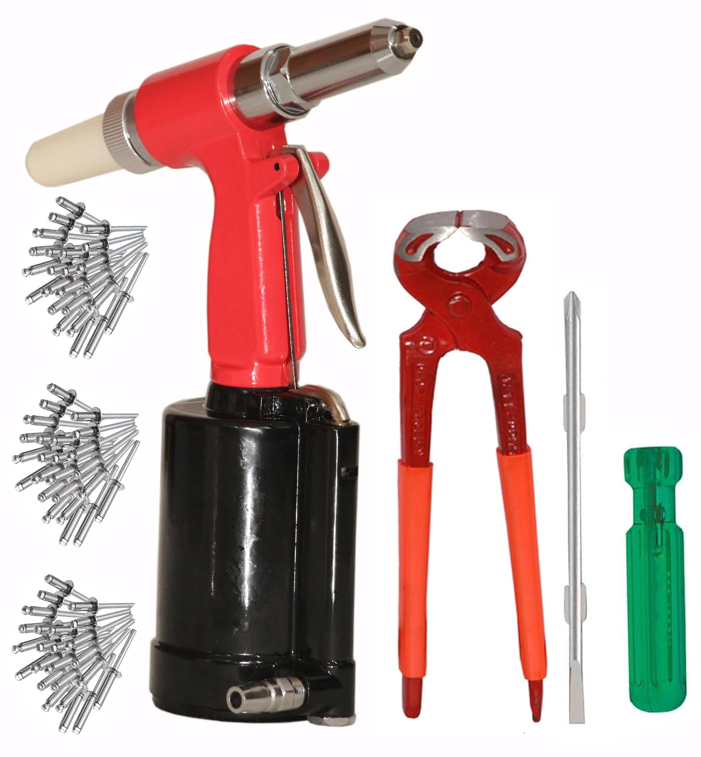 Digital Craft Pneumatic Tool Air Riveter Heavy Duty 24324048mm Capacity ...