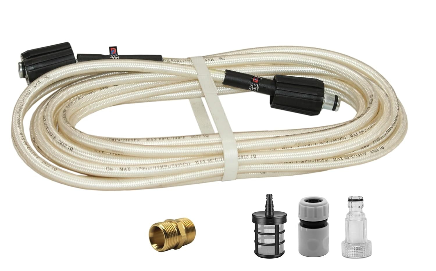 Digital Craft Pressure Washer Hose Pipe 170Bar 2465PSI M2215 14mm High ...