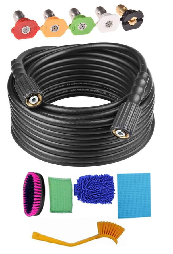 Digital Craft Pressure Washer Hose Pipe 170Bar 2465PSI M2215 14mm High ...