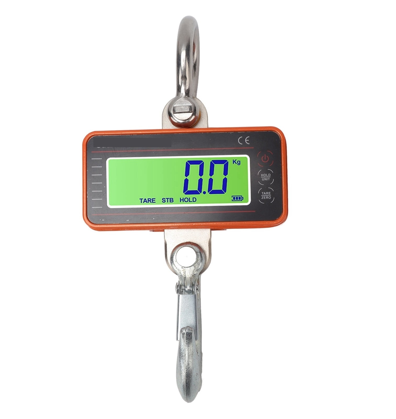Digital Crane Scale 1500kg 3000lb Thick Carabiner Electronic Weighing ...