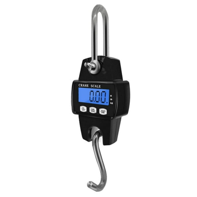 Digital Crane Scale, 300kg / 660lb Digital Hanging Scale with LCD ...