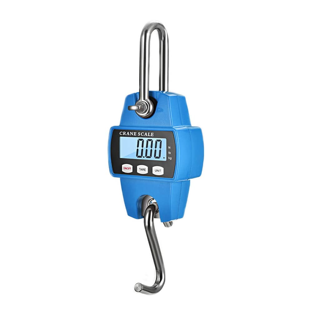 Digital Crane Scale, 300kg / 660lb Digital Hanging Scale with LCD ...