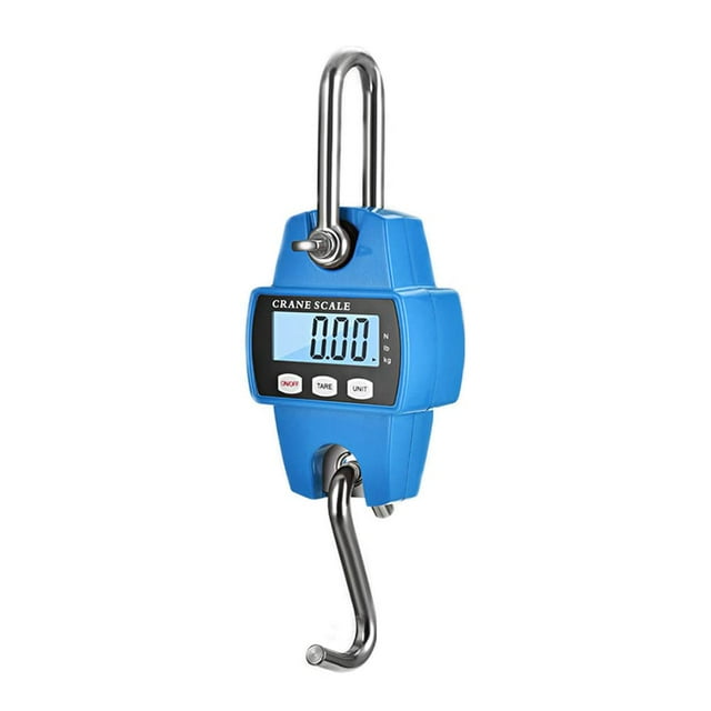 Digital Crane Scale, 300kg / 660lb Digital Hanging Scale with LCD ...