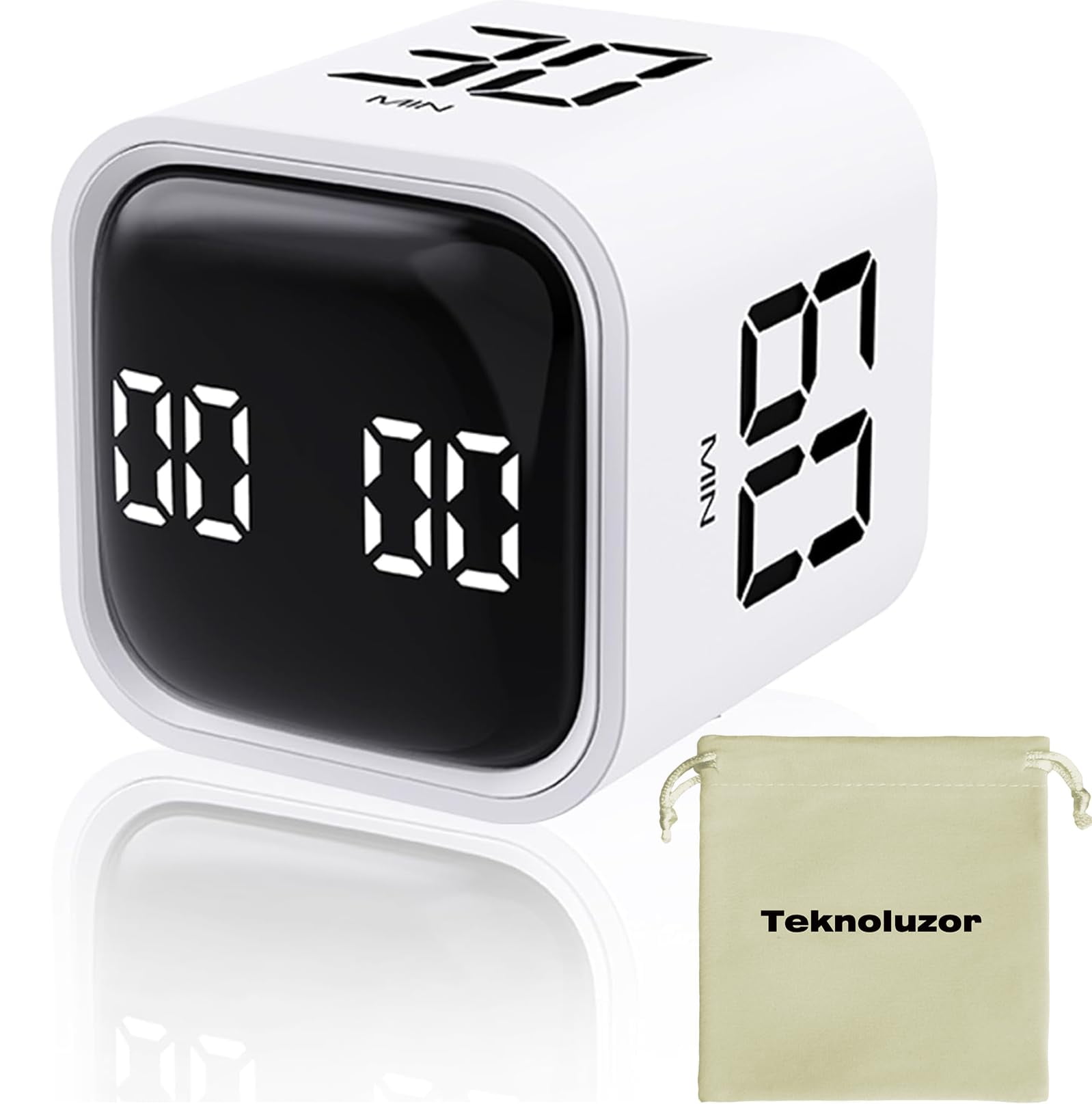Digital Cube Pomodoro Timer Productivity Timer Kitchen Timer Desk Timer