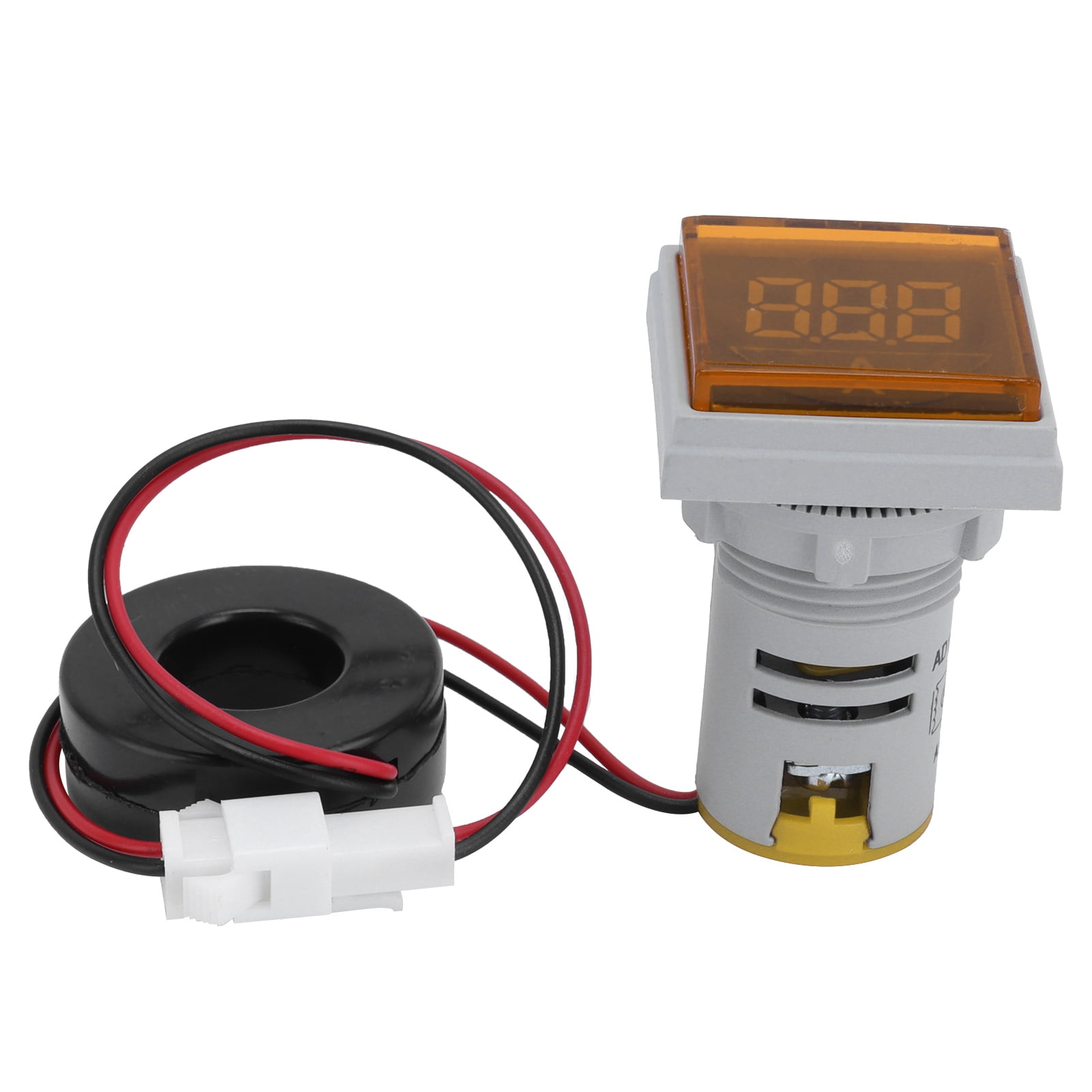 Digital Current Meter Ammeter Square Signal Indicator Light Lamp AC ...