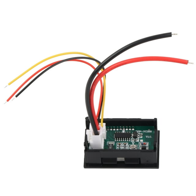 Digital Current Voltmeter LED Red and Blue Dual Display Digital ...