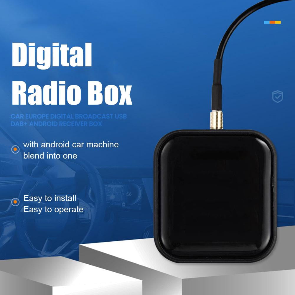 Digital DAB Car Adapter Tuner Audio Box Receiver for Android Stereo ...