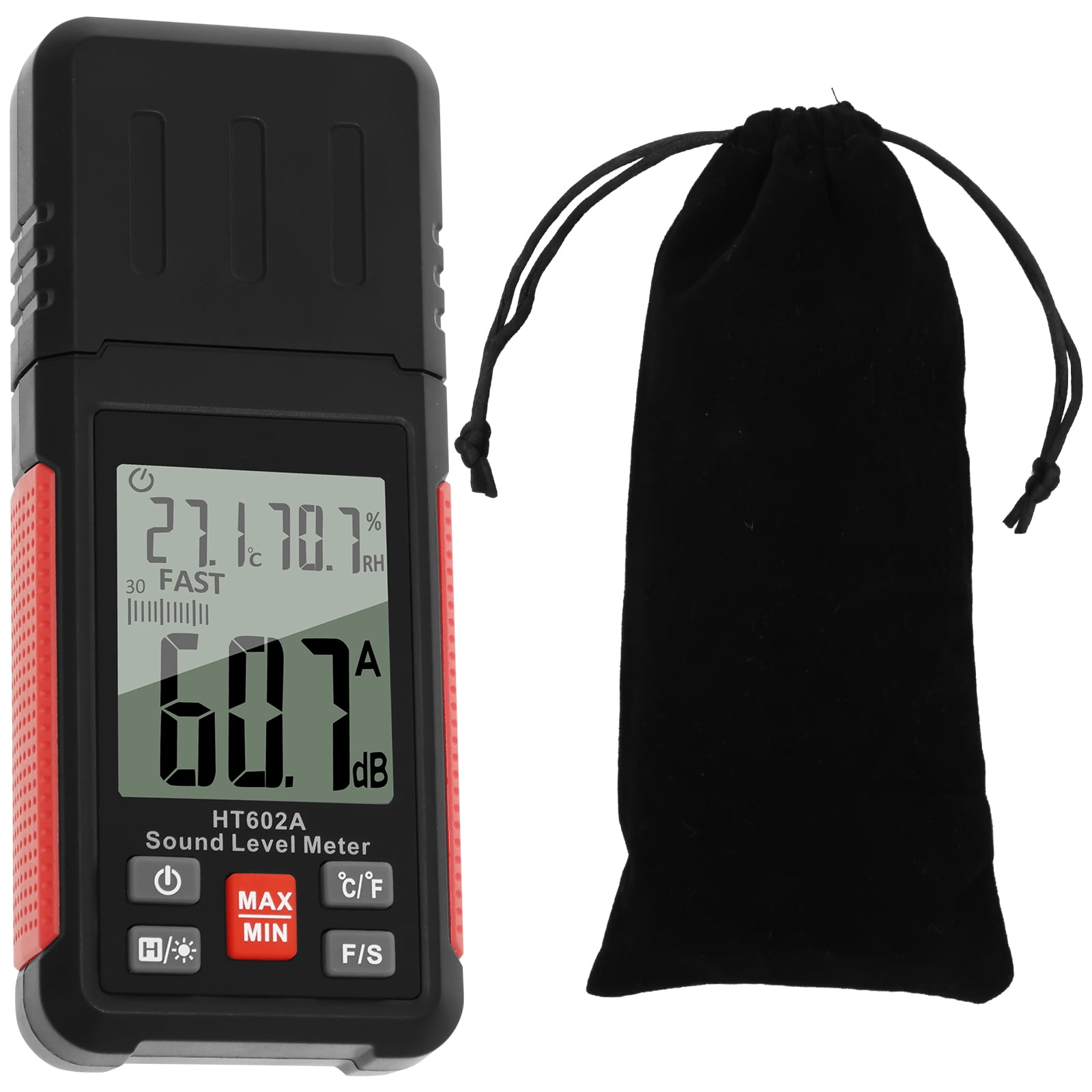 Digital Decibel Meter High Precision Sound Level Reader Noise Volume ...