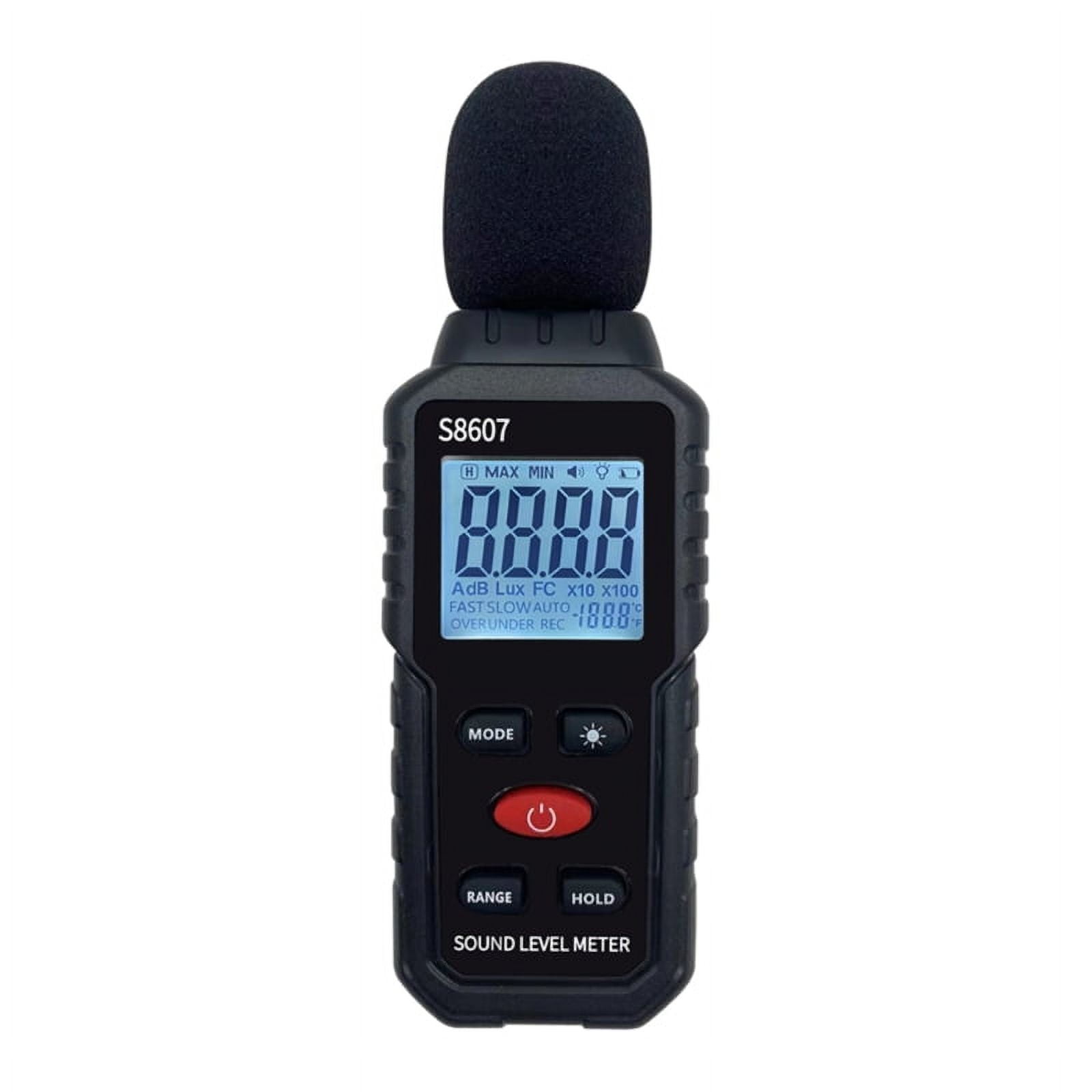 Digital Decibels Noise Meter Sound Level Meter Datas Connection 30 ...