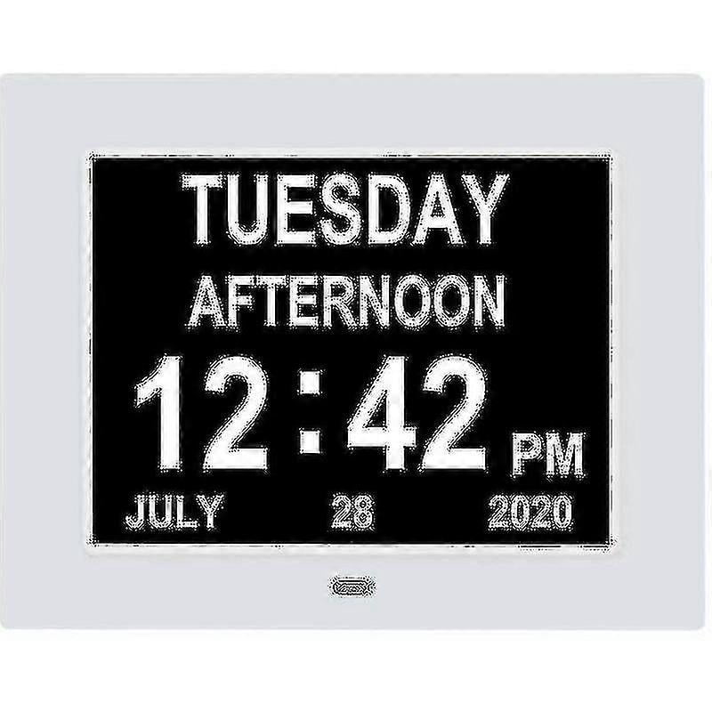 Digital Dementia Clock Calendar Clock Day Date Clock Large Display ...