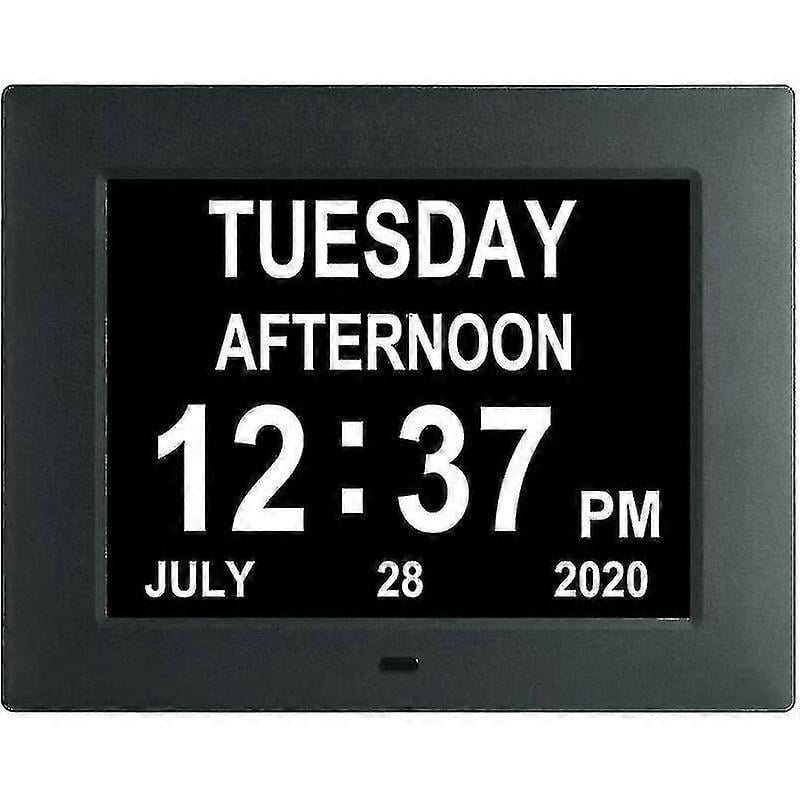 Digital Dementia Clock Calendar Clock Day Date Clock Large Display ...
