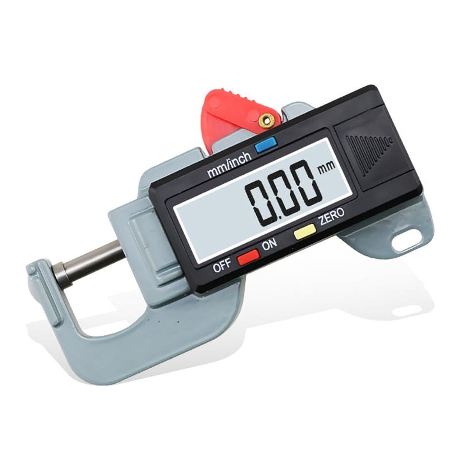 Digital Dial Thickness Gauge Caliper Meter Electronic Micrometer LCD ...