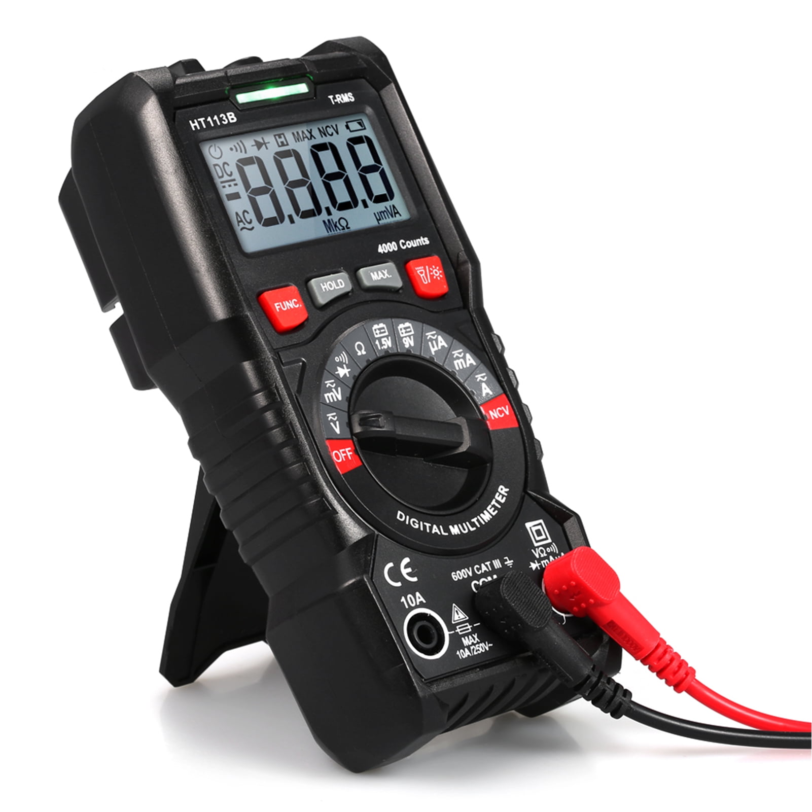 Digital Digital Multimeter Auto Range True RMS 4000 Counts Multi Meter ...