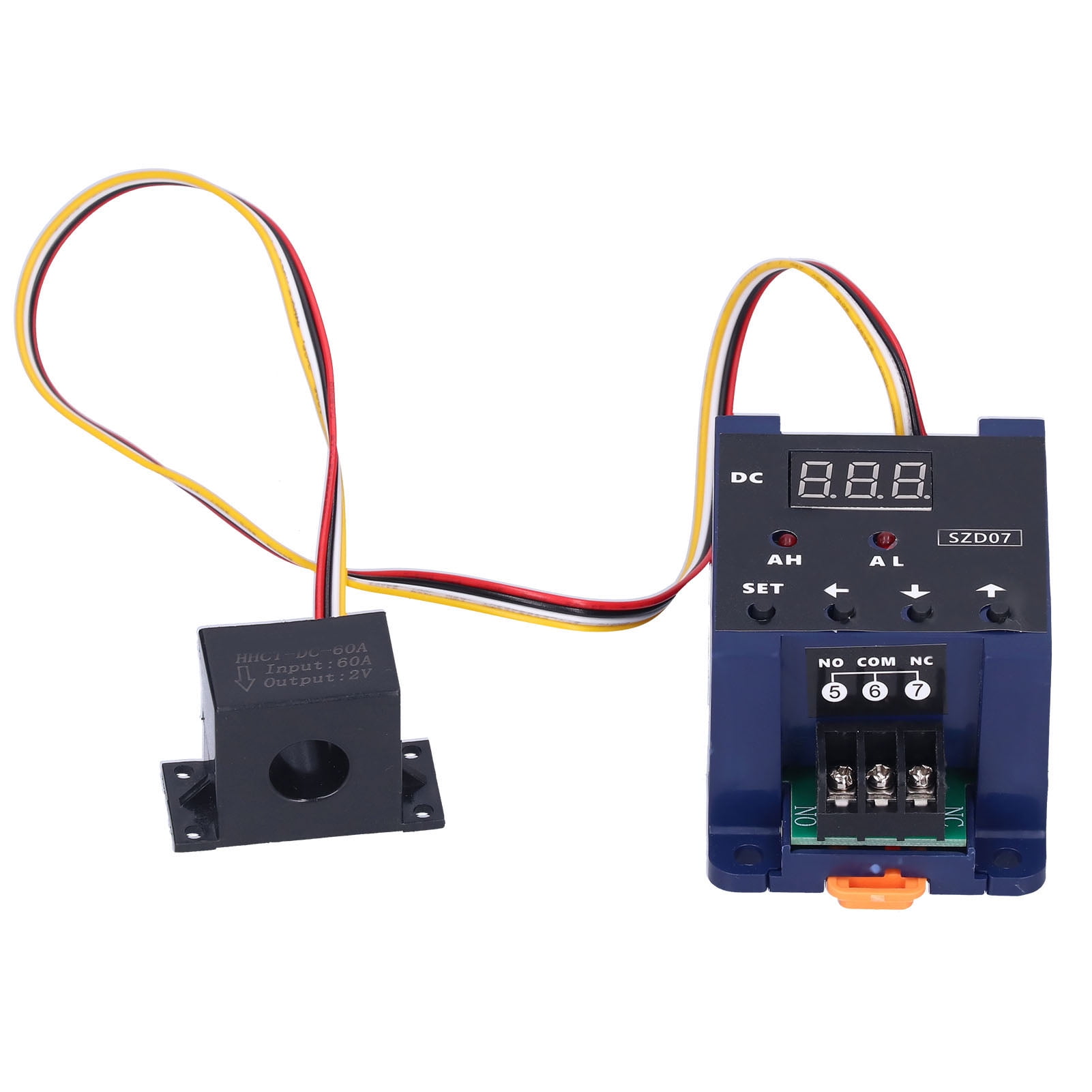 Digital Display Ammeter Current Sensing Switch with Overload Protection ...