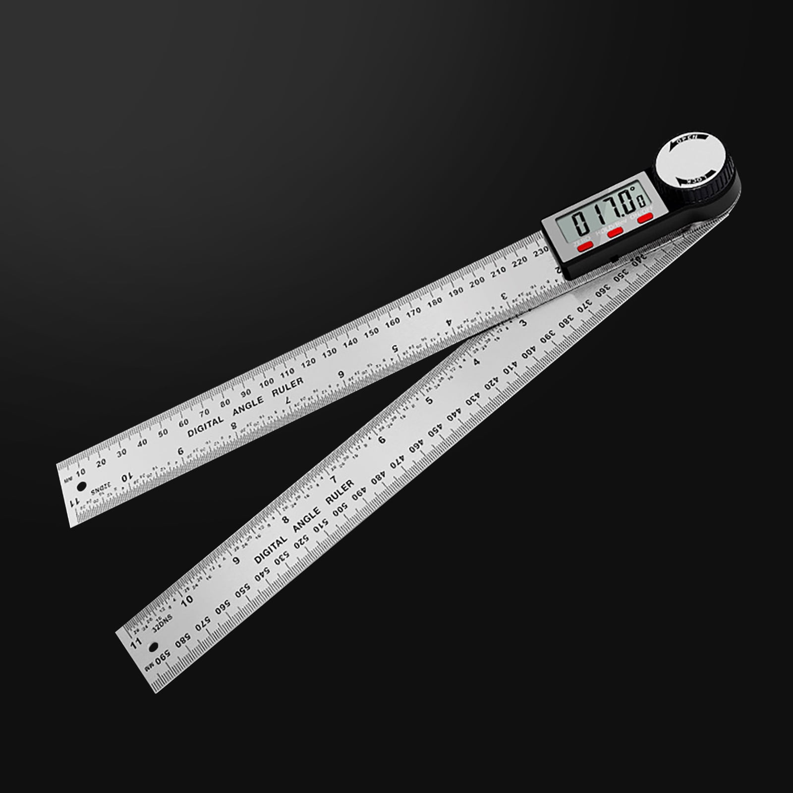 Digital Display Angle Ruler 2024 New 2 In 1 Precision Ruler & Digital Angle Finder Protractor ...