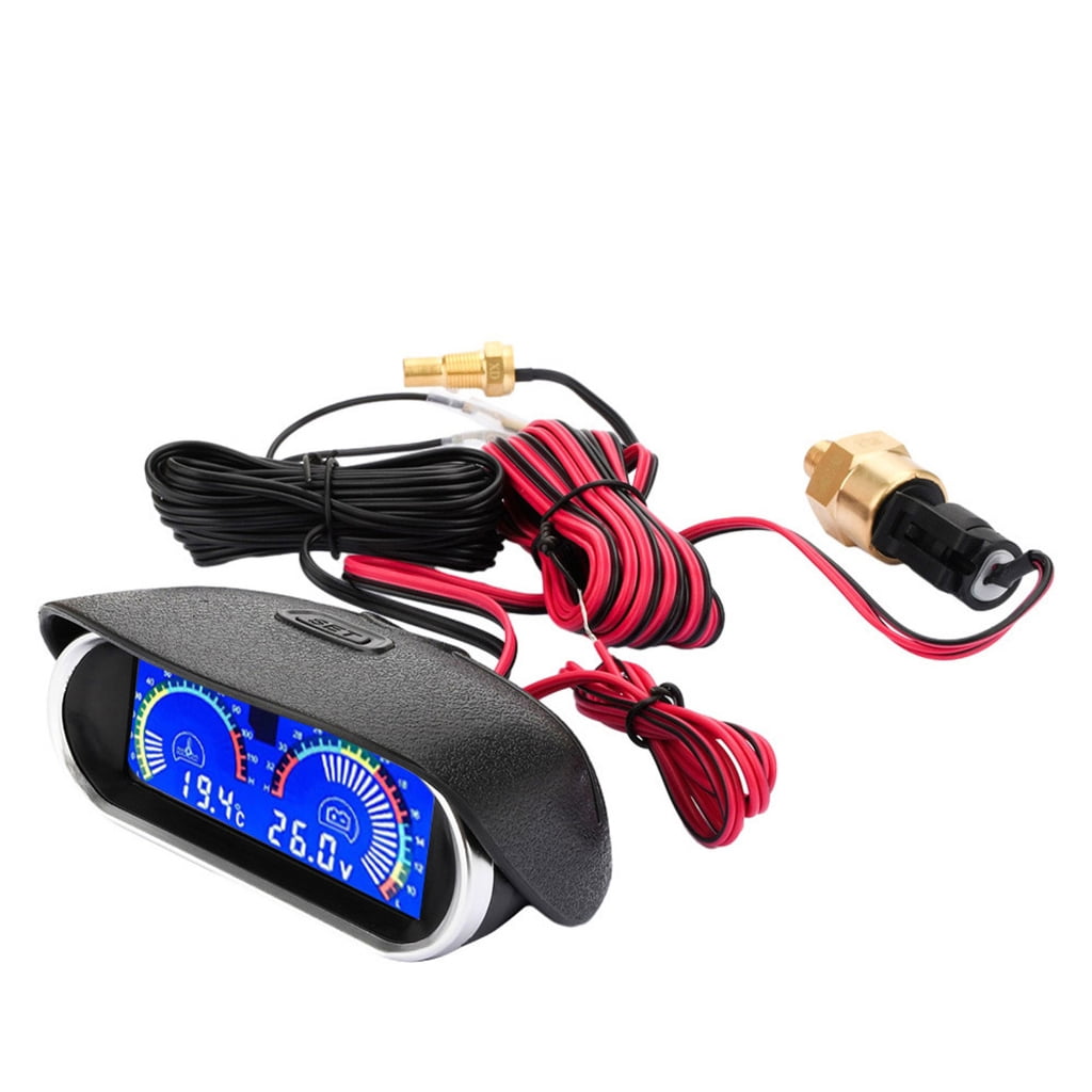Digital Display Combined Meter For Car Truck Voltages And Coolant ...