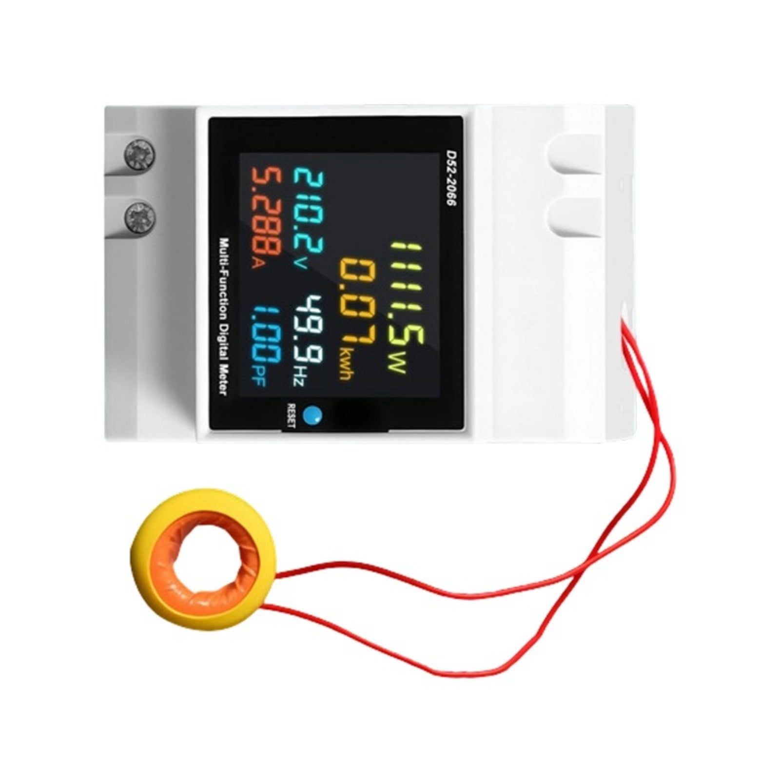 Digital Display Energy Meter,Rails-Mounted Meter Electricity Usage ...
