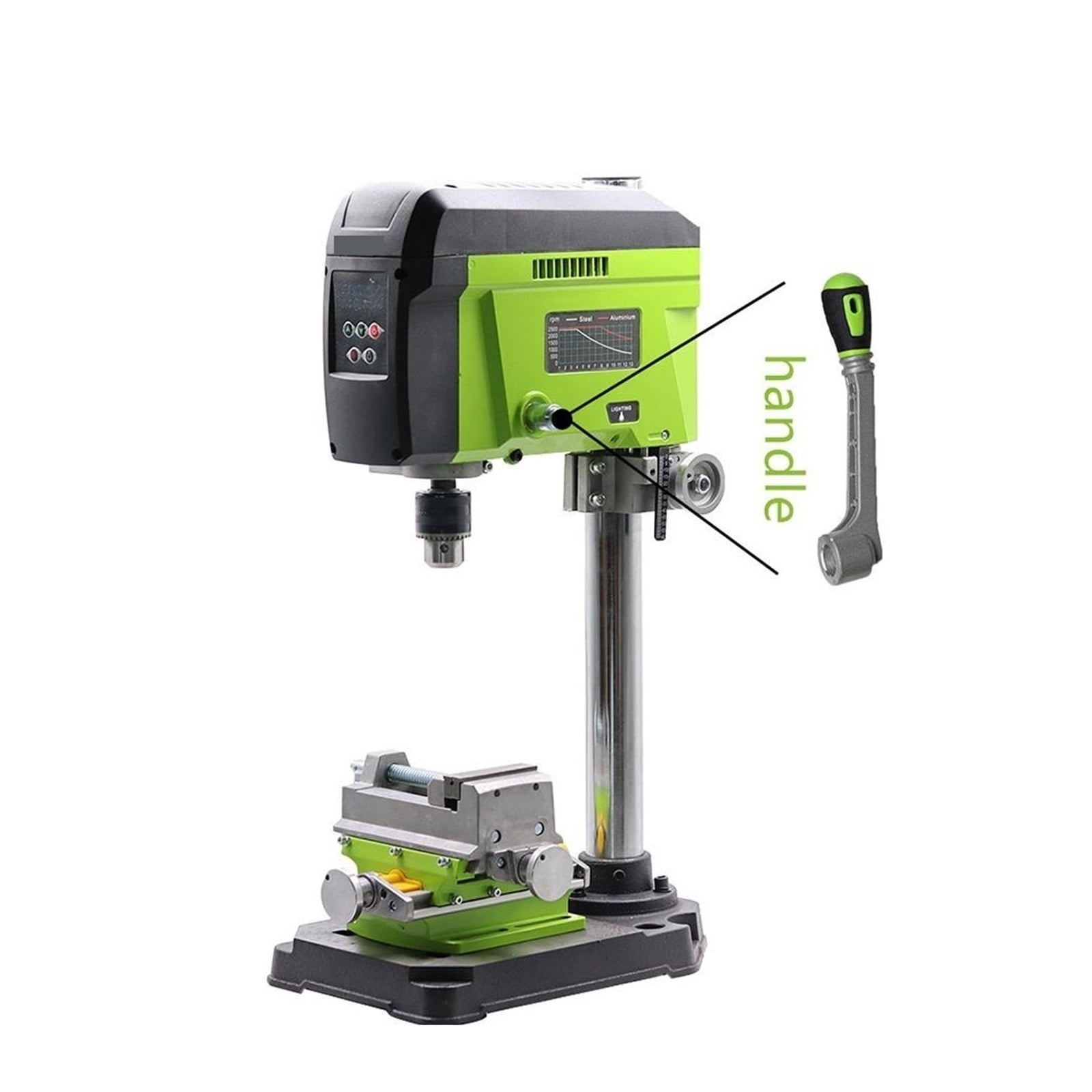 Digital Display High Precision Bench Drill Small Household Industrial ...