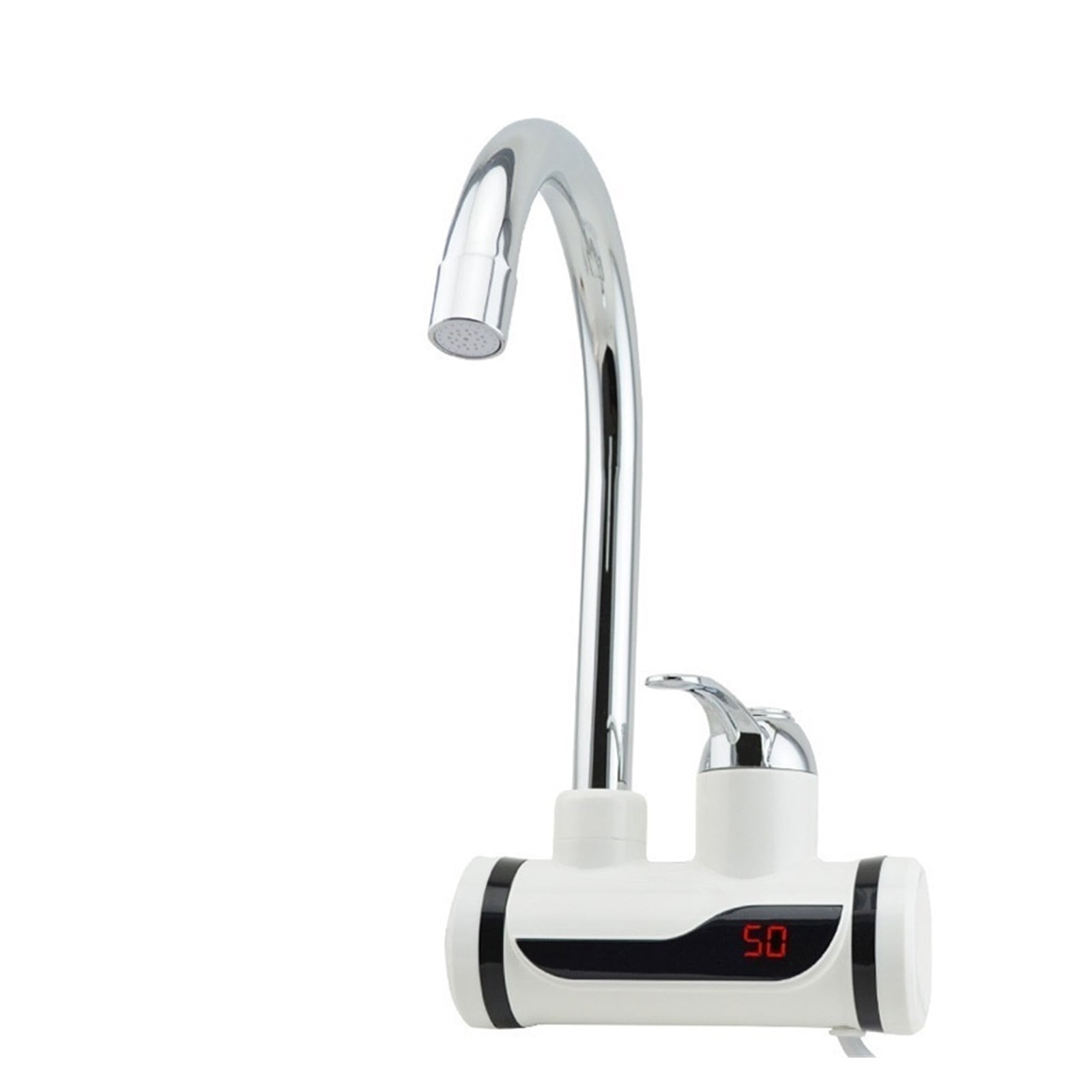 Digital Display Instant Hot Water Tap,Tankless Electric Faucet,Kitchen ...