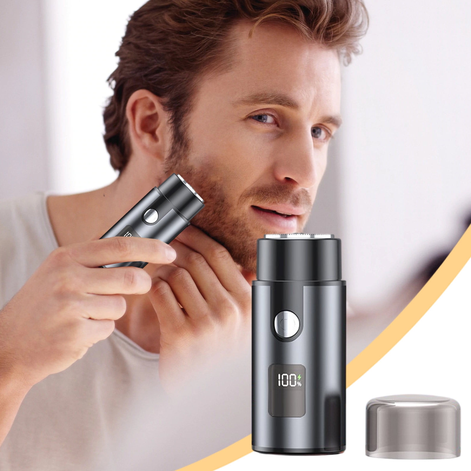 Digital Display Men'S Mini Electric Shaver， 2025 Clearance Under 10 ...