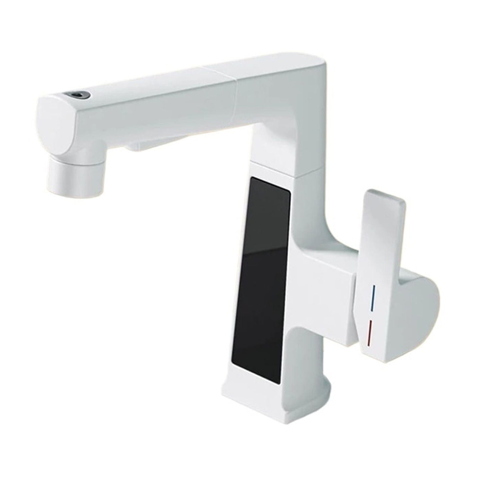 Digital Display Pulling Faucet, Intelligent Temperature Sensor Brass ...