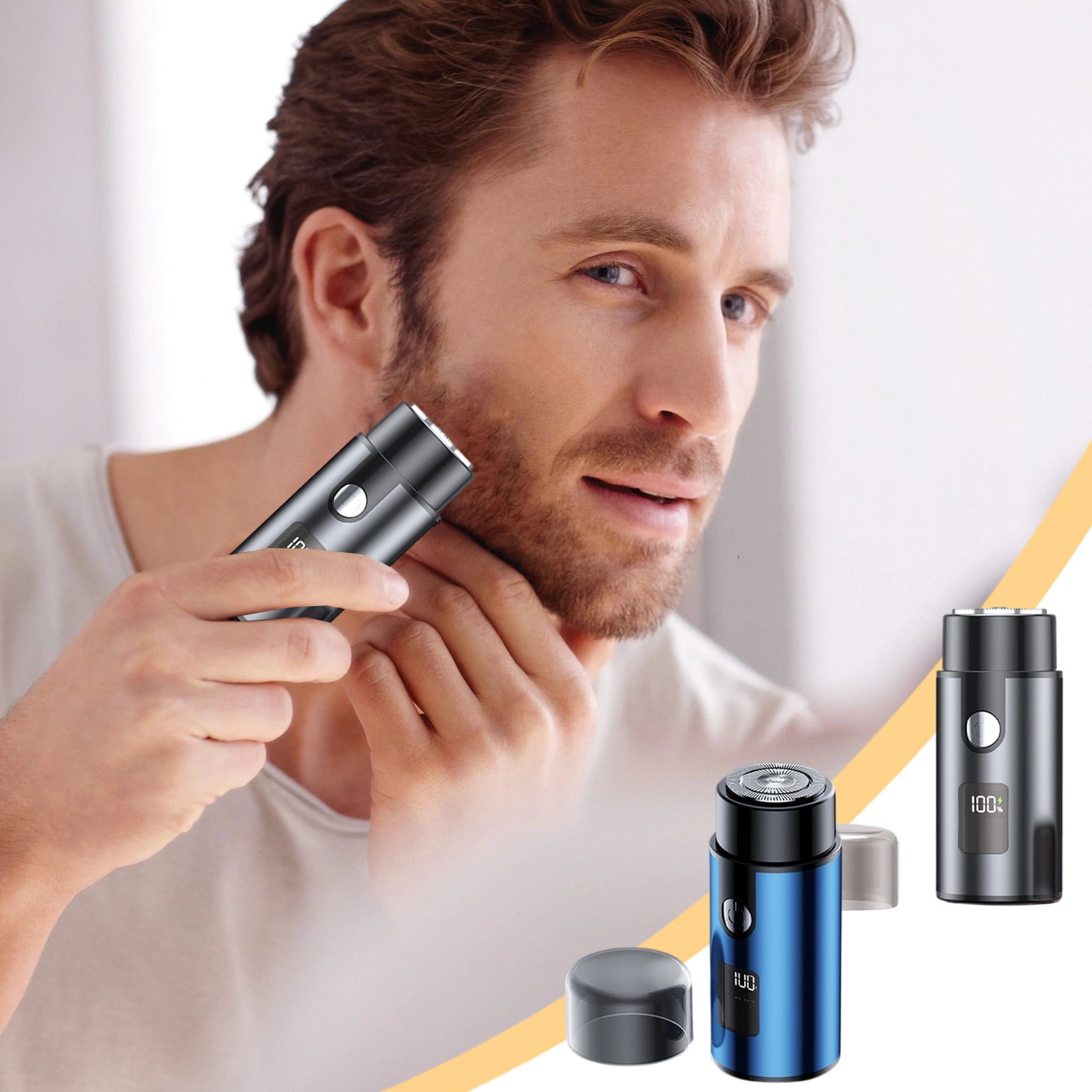 Digital Display Rechargeable Shaver, USB Corded Electric, Precision ...