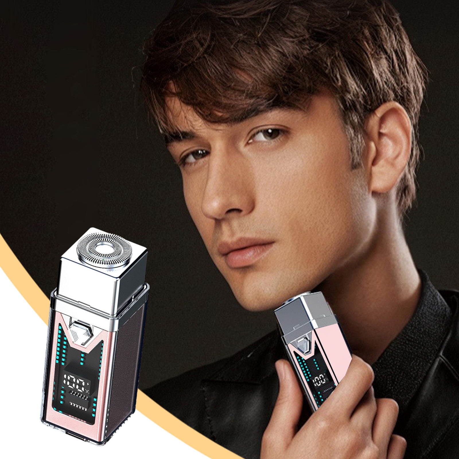 Digital Display Rechargeable Shaver, USB Corded Electric, Precision ...