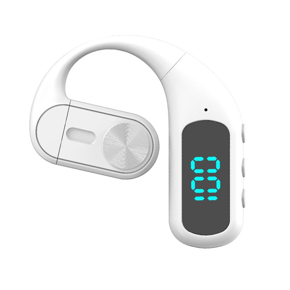 Digital Display Single-ear #air#-Conduction Bluetooth Headset Stereo ...