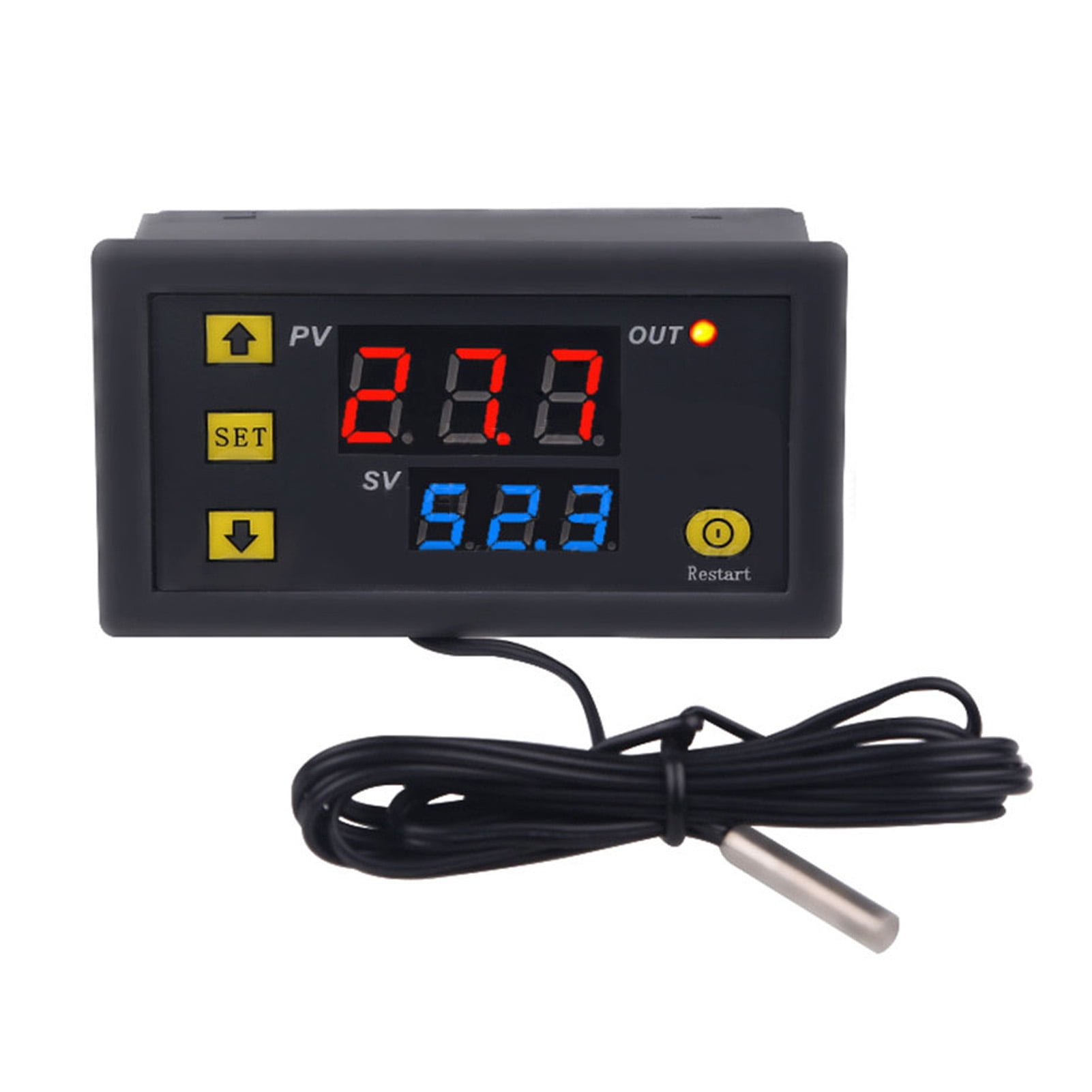Digital Display Temperature Controller Heating Cooling Temp Control ...